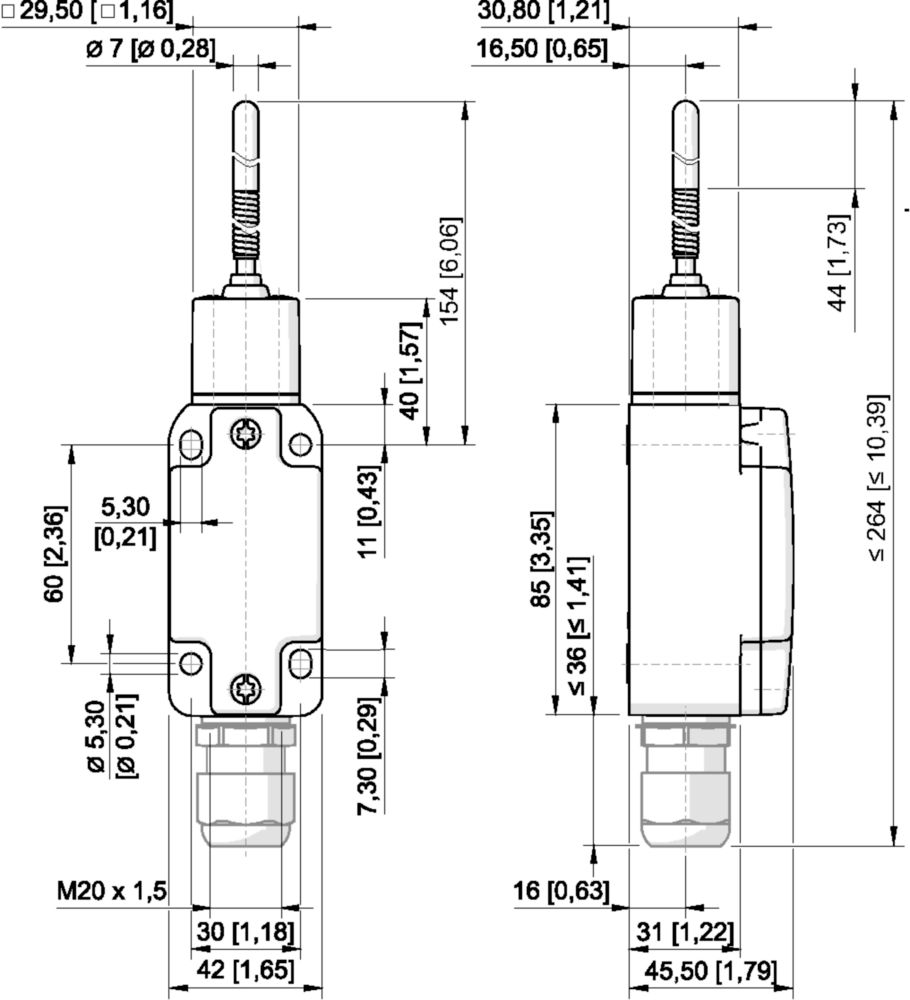 Position switches - 258234