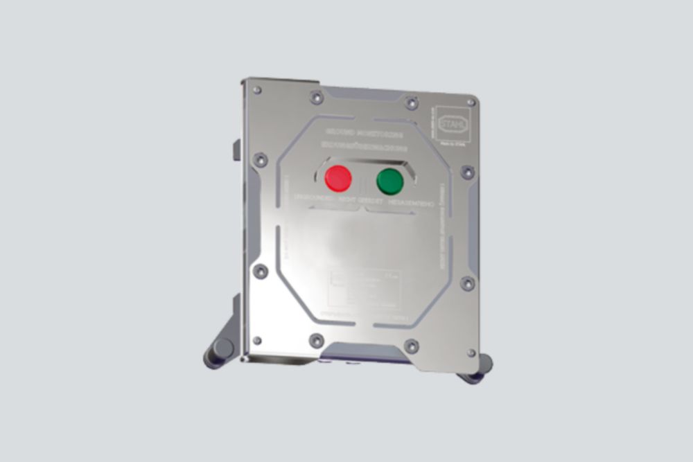 Safe earthing when loading hazardous goods