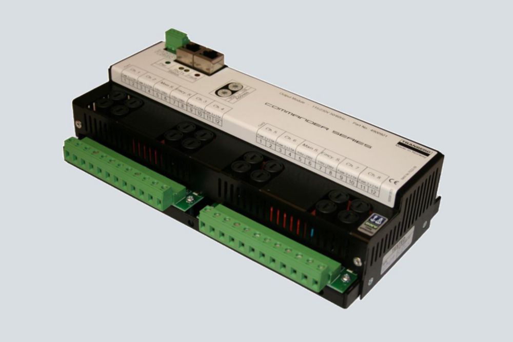 TRANBERG ® Fused Relay Output Module with Current Detection Series TEF4900
