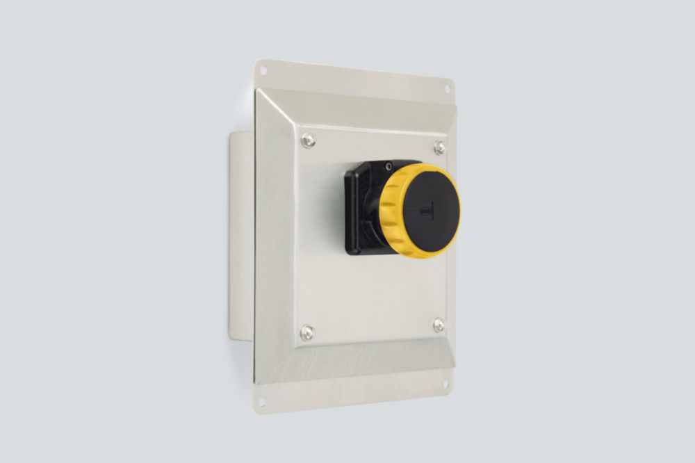Wall-mounted socket distributor for clean rooms - 256777