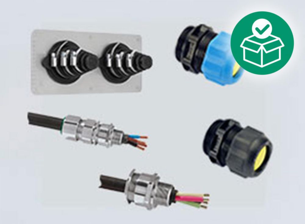 Components, cable glands and enclosures