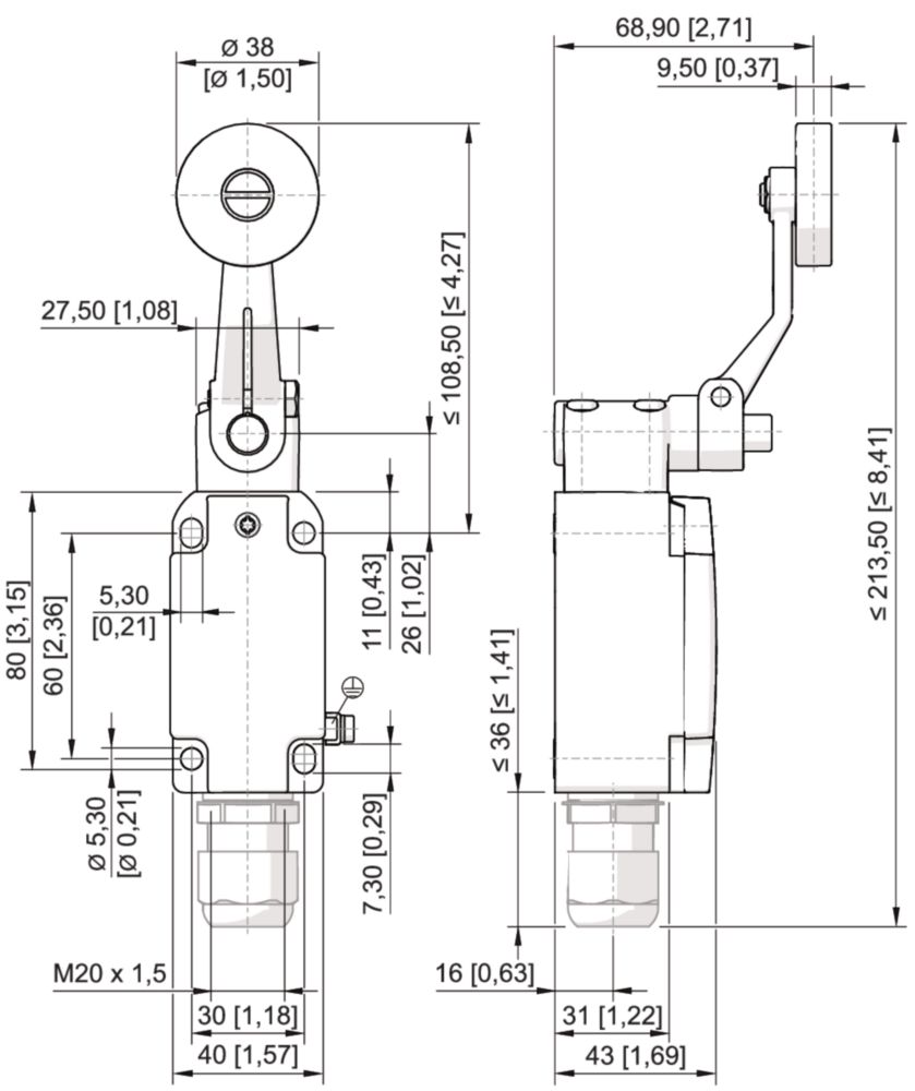 Position switch - 257217